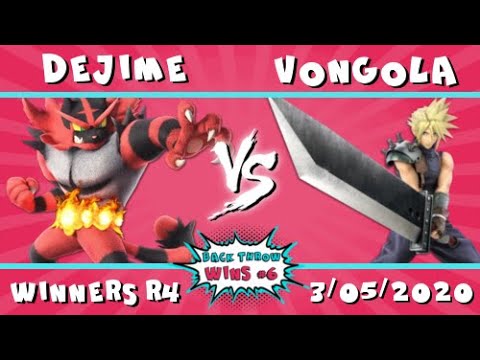 BACK THROW WINS #6 - Winners R4 - Dejime (Incineroar) VS. Vongola ...