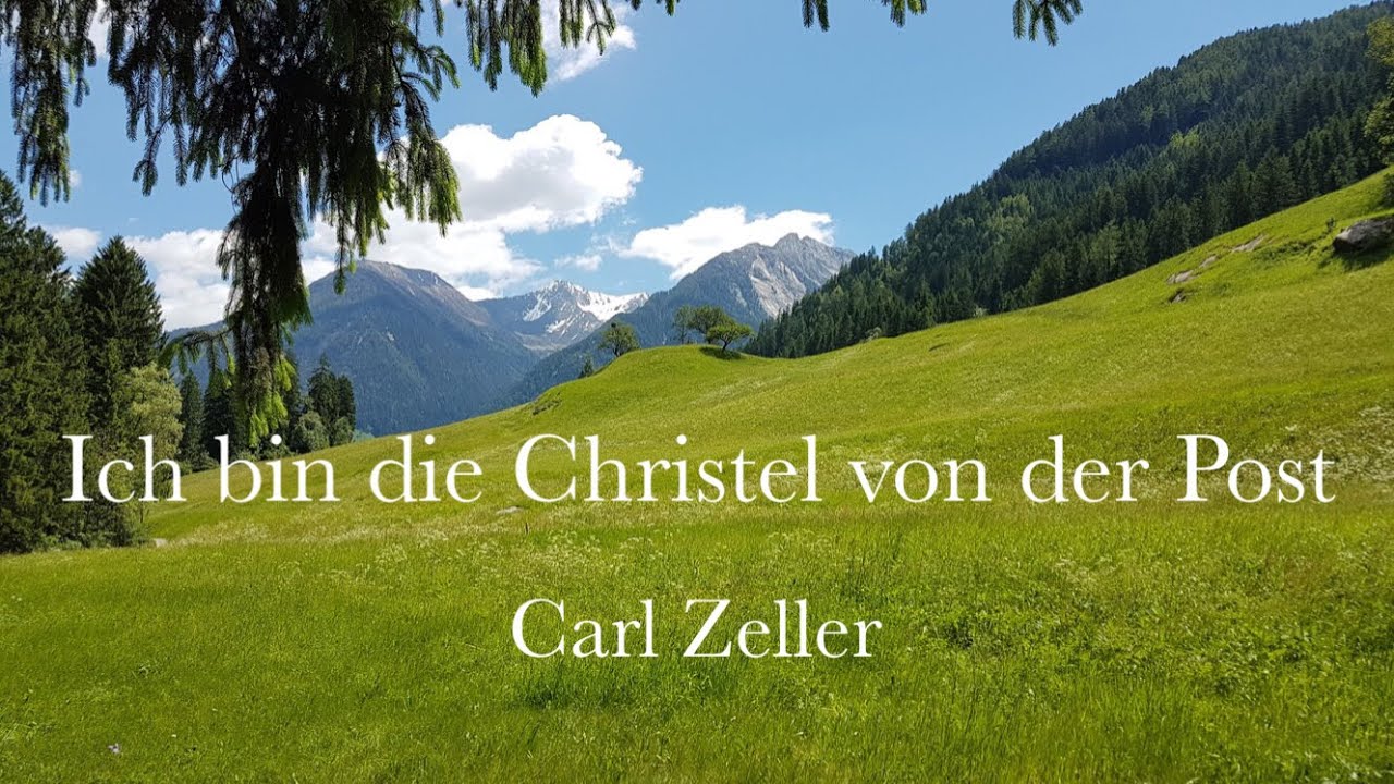 Carl Zeller - Ich bin die Christel von der Post | piano transcription ...