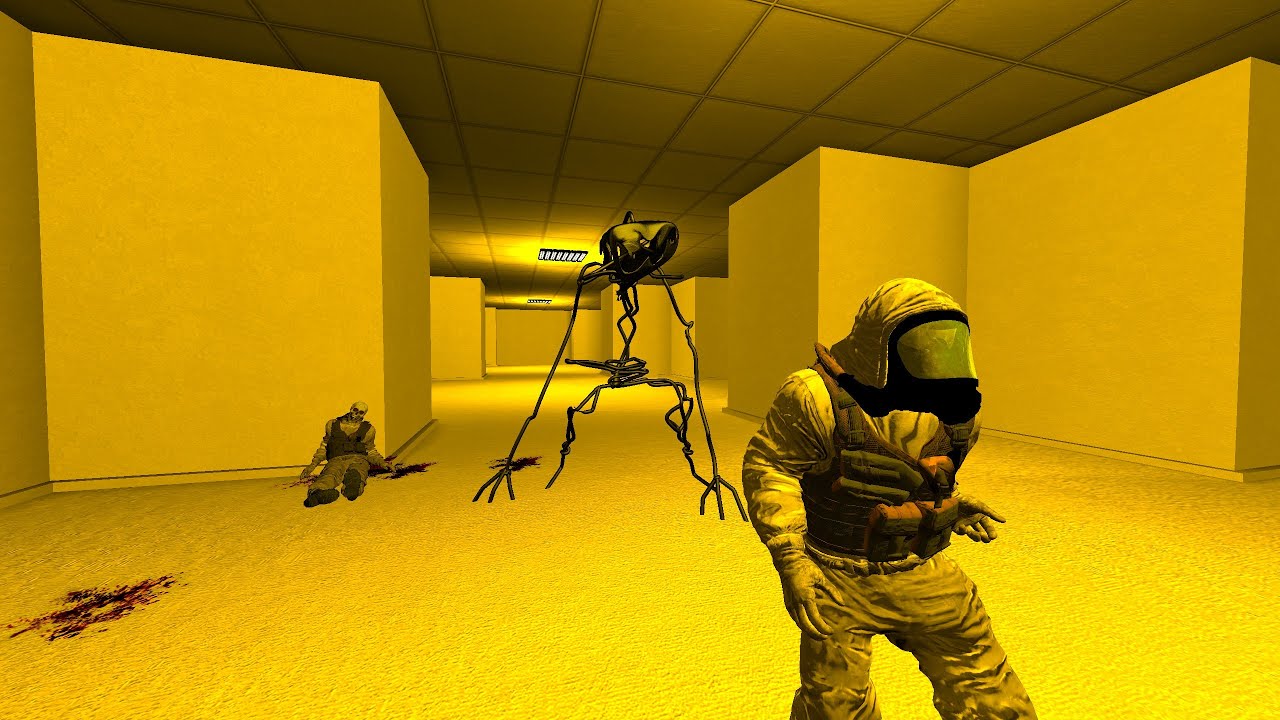 WERE BACK WITH HORROR MAPS | Gmod backrooms map with @kottaj1180 Part 1 ...