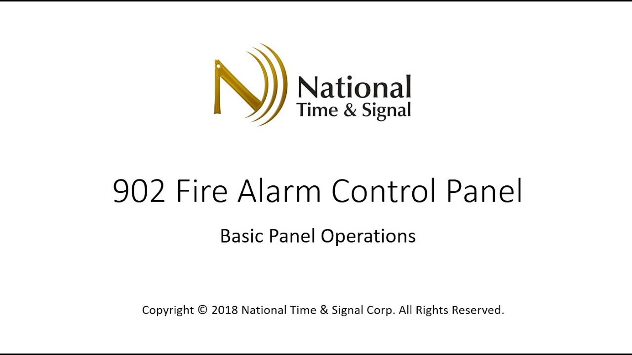 902 Fire Alarm Control Panel Training - YouTube