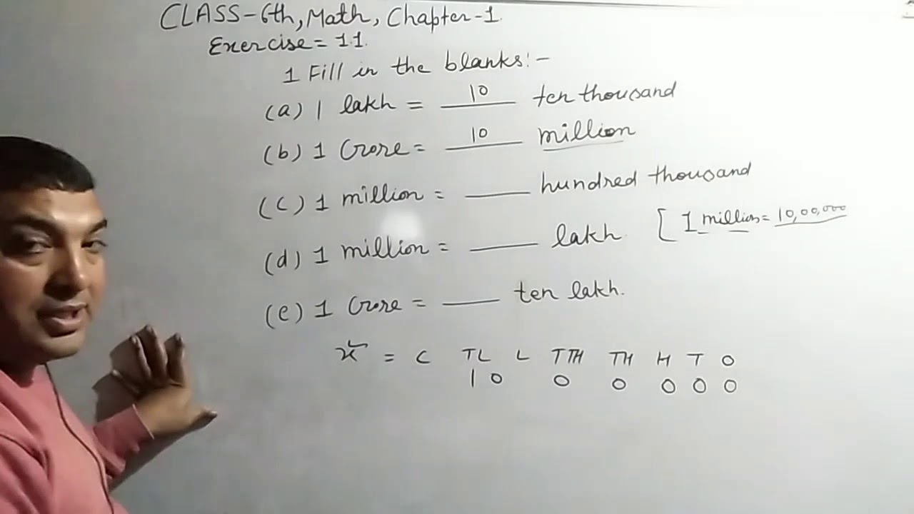 Class 6th Math Chapter 1 Complete Exercise 1 1 YouTube class-6th-math-chapter-1-complete-exercise-1-1-youtube