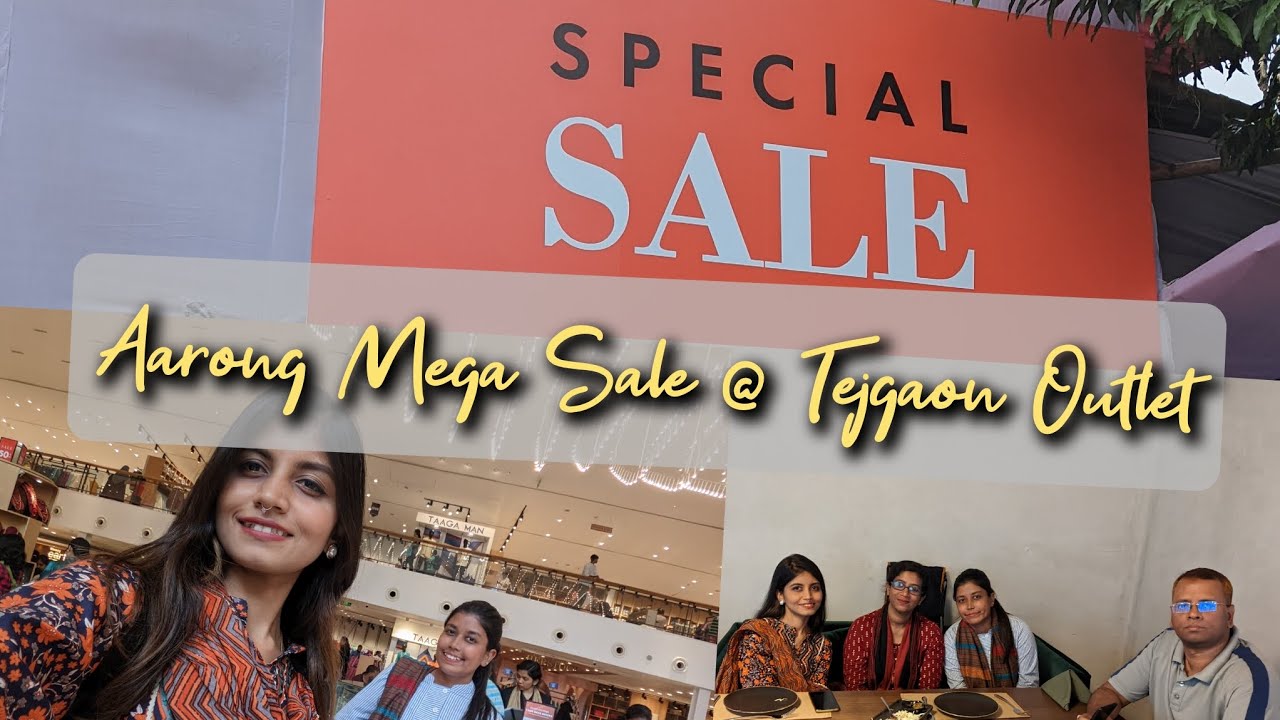 Aarong September Sale @ Tejgaon Outlet- Opening Day - YouTube