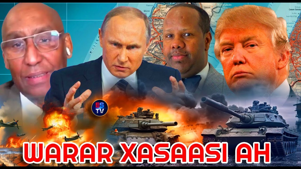 Trump maxa u kala tegey Khaliijka, Russia- ukraine Shirkii istanbul iyo ...