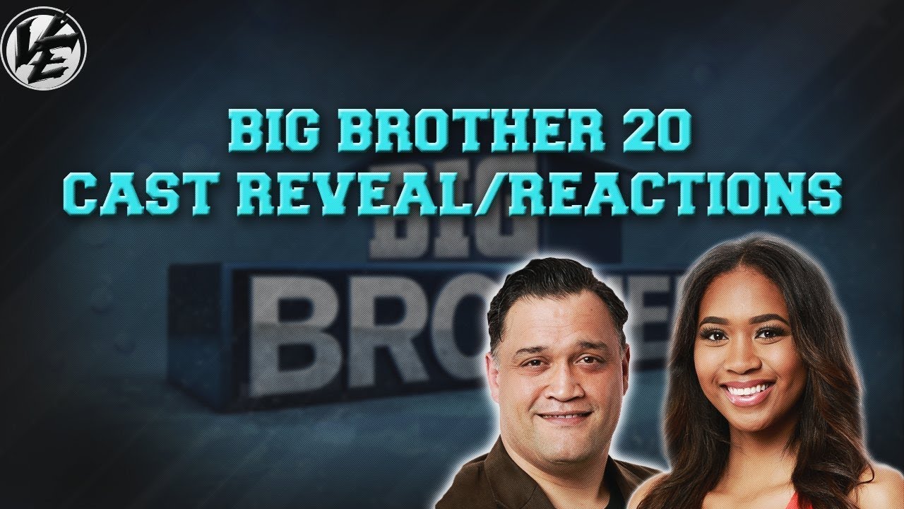 #BB20 Cast Reveal & Reactions Big Brother 20! - YouTube