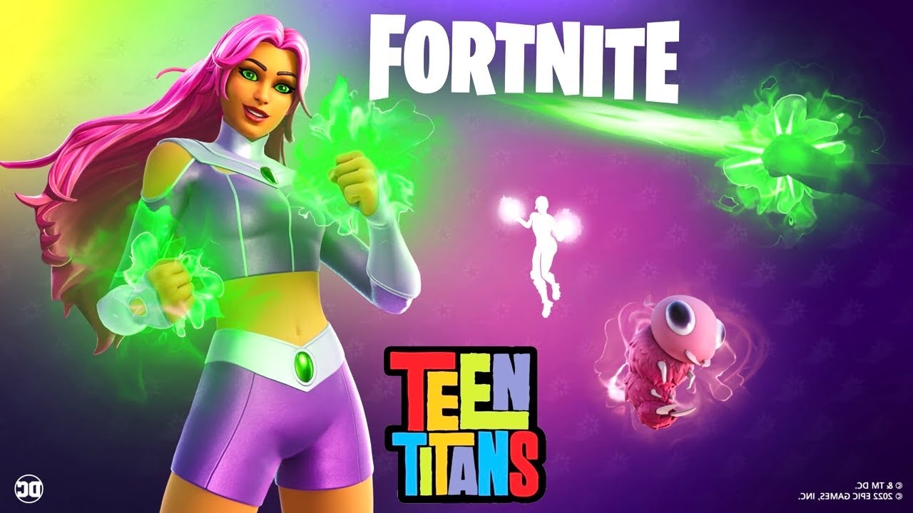 New Starfire Skin Bundle + Gameplay Teen Titans X Fortnite! - YouTube