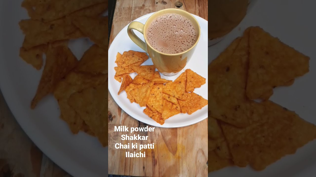 milk powder ki chai🍵 #youtube short - YouTube