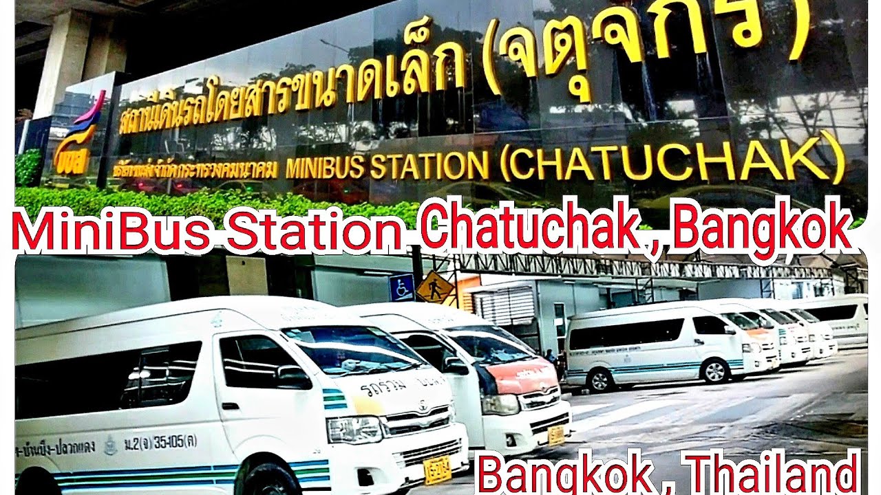 Minibus Station Chatuchak - Bangkok / Chatuchak Van Service Station ...