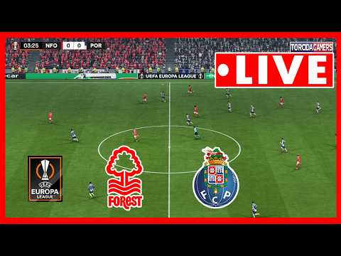 🔴 Nottingham Forest vs Porto LIVE | UEFA Europa League 2025/2026 | Match Today Simulation