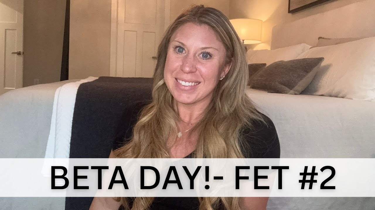 First Beta Day!- FET #2- IVF Journey - YouTube
