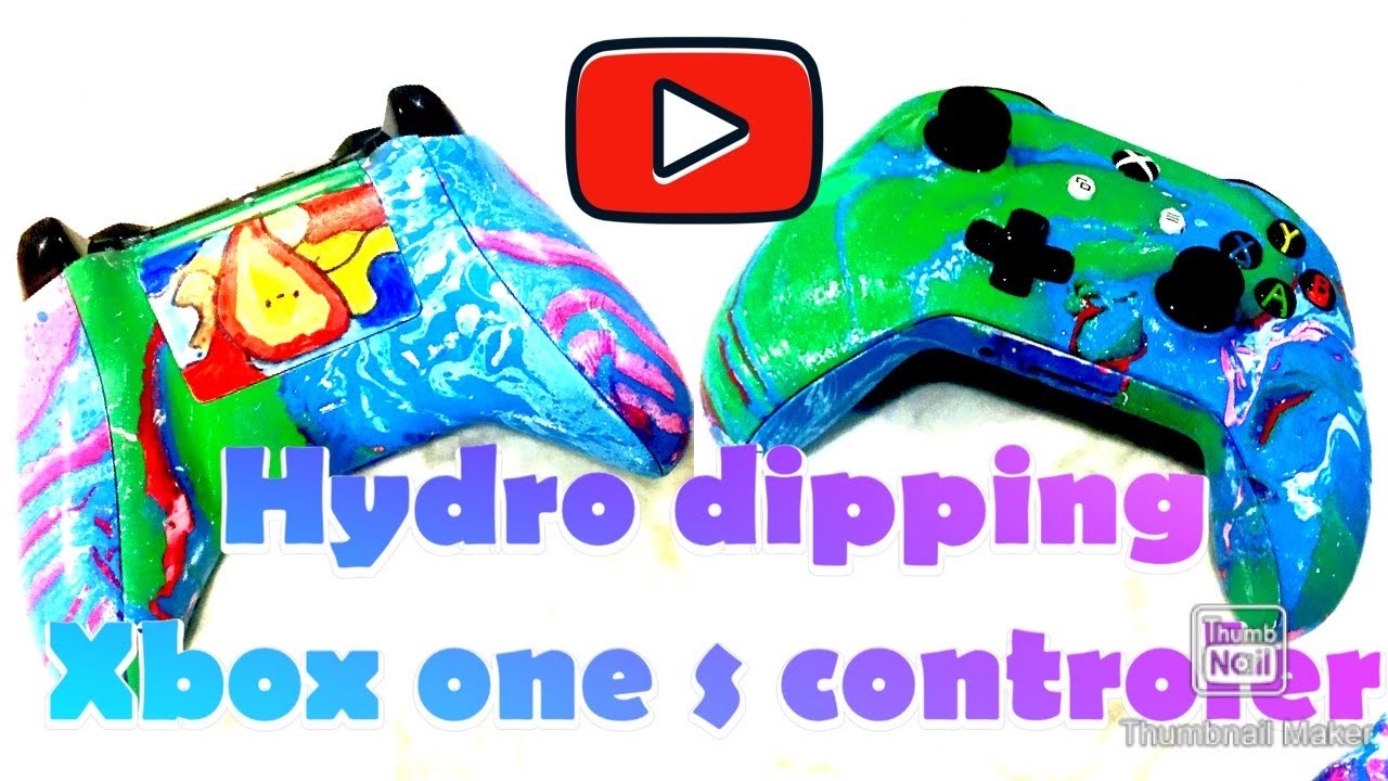 Hydro Dipping A Xbox One S Controller - YouTube