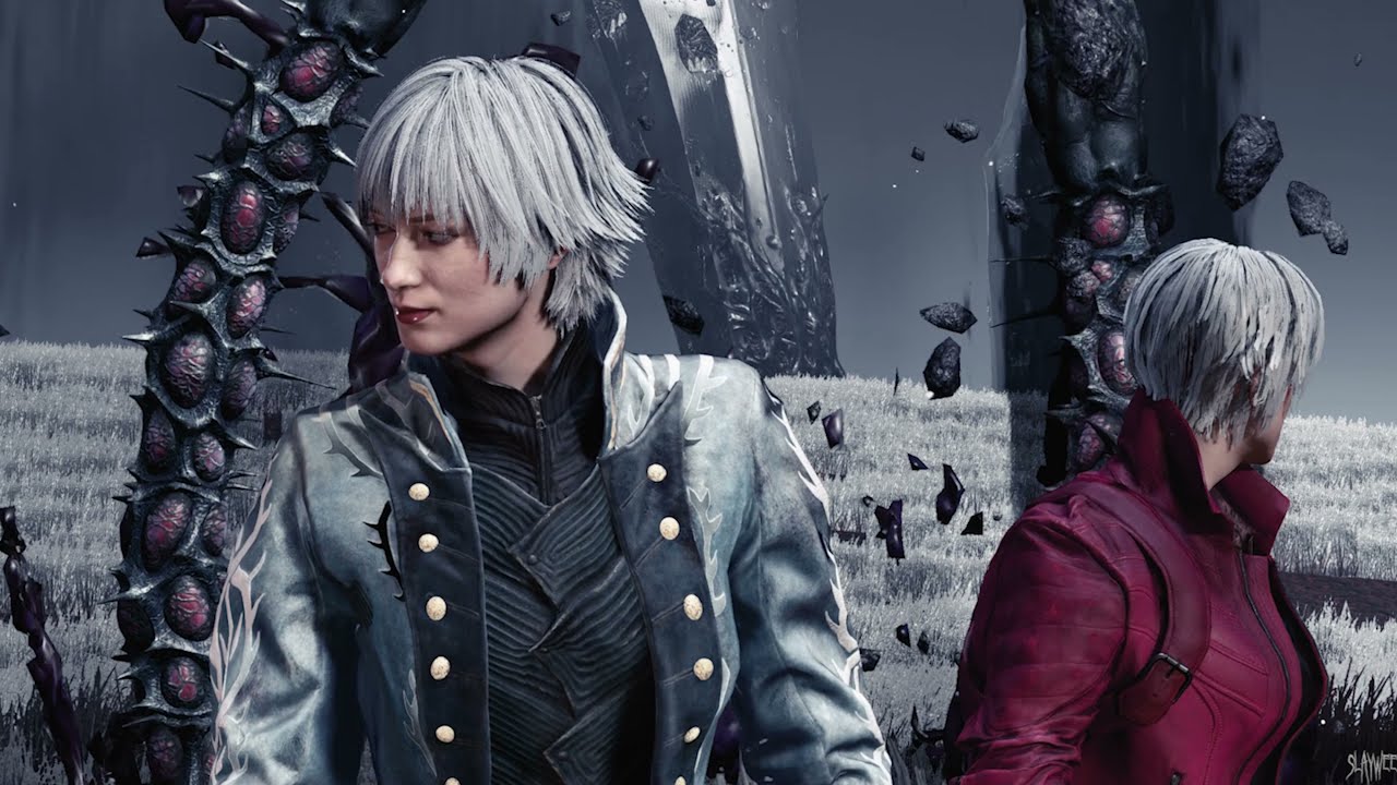 DMC5 - Gender Swap Mission 20 Cutscene (Lady Raya, Lady Vergil, Lady ...