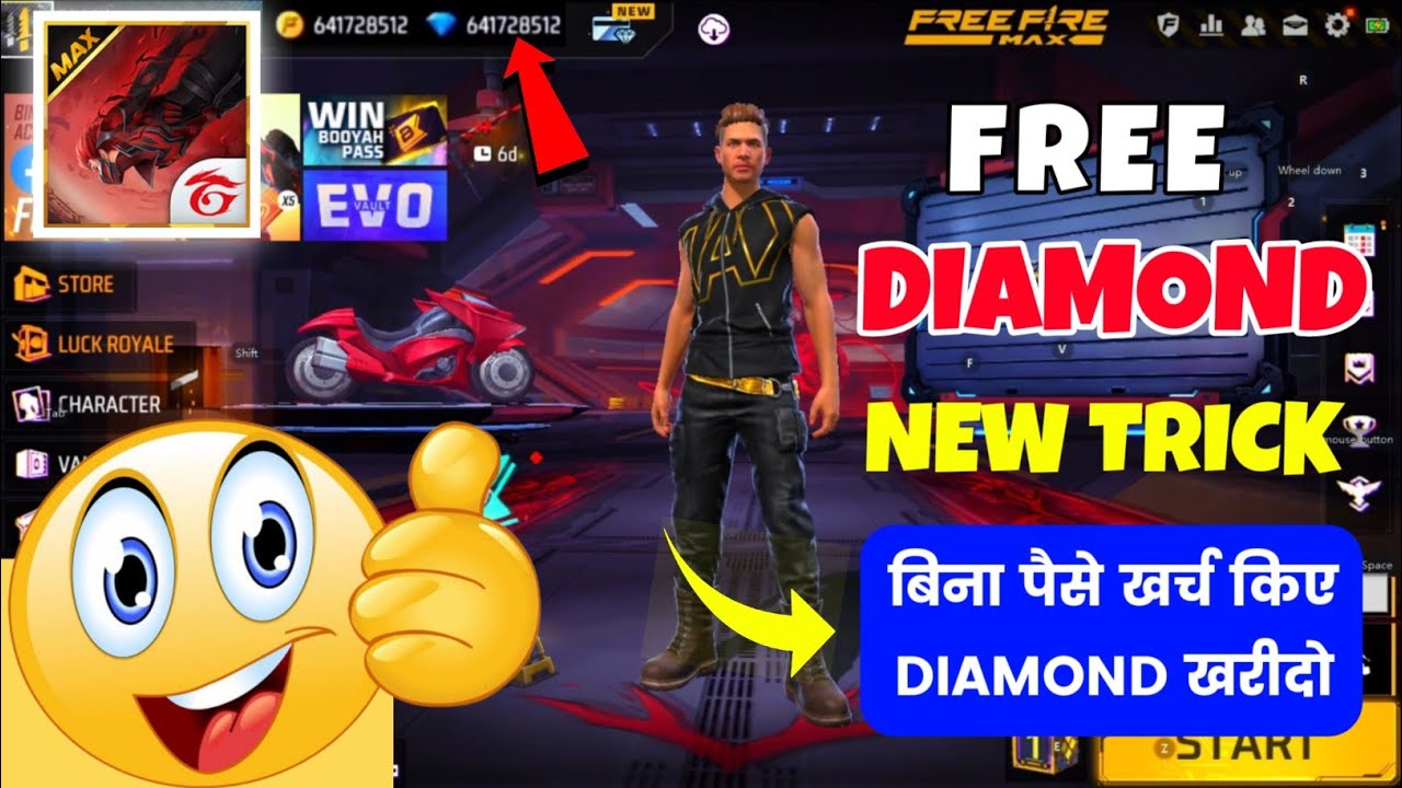 Free Fire Max Diamond Trick 2023 || How To Get Free Diamonds In Free ...