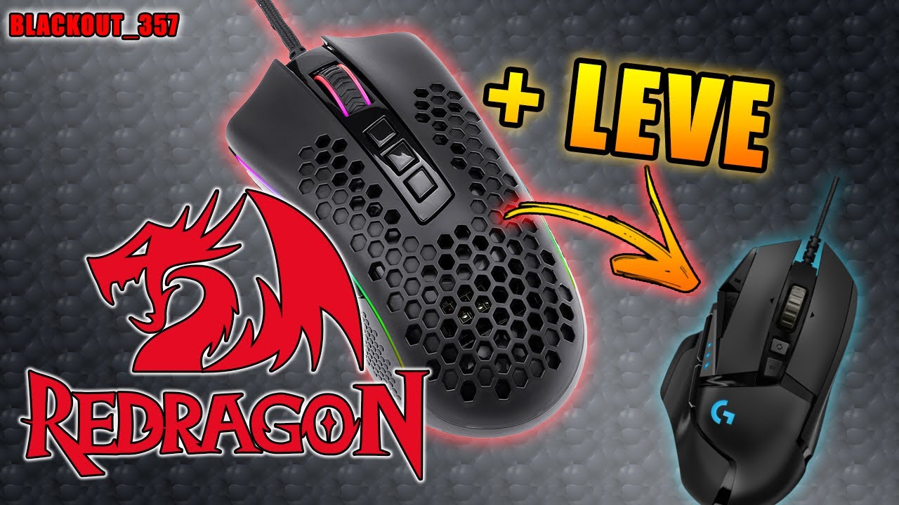 Redragon Storm Elite MUITO LEVE - UNBOXING - YouTube