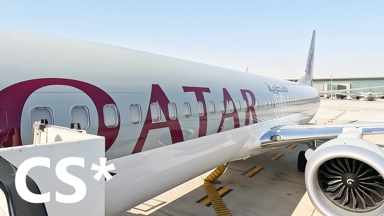 London to Abu Dhabi with Qatar Airways flight QR16 - YouTube