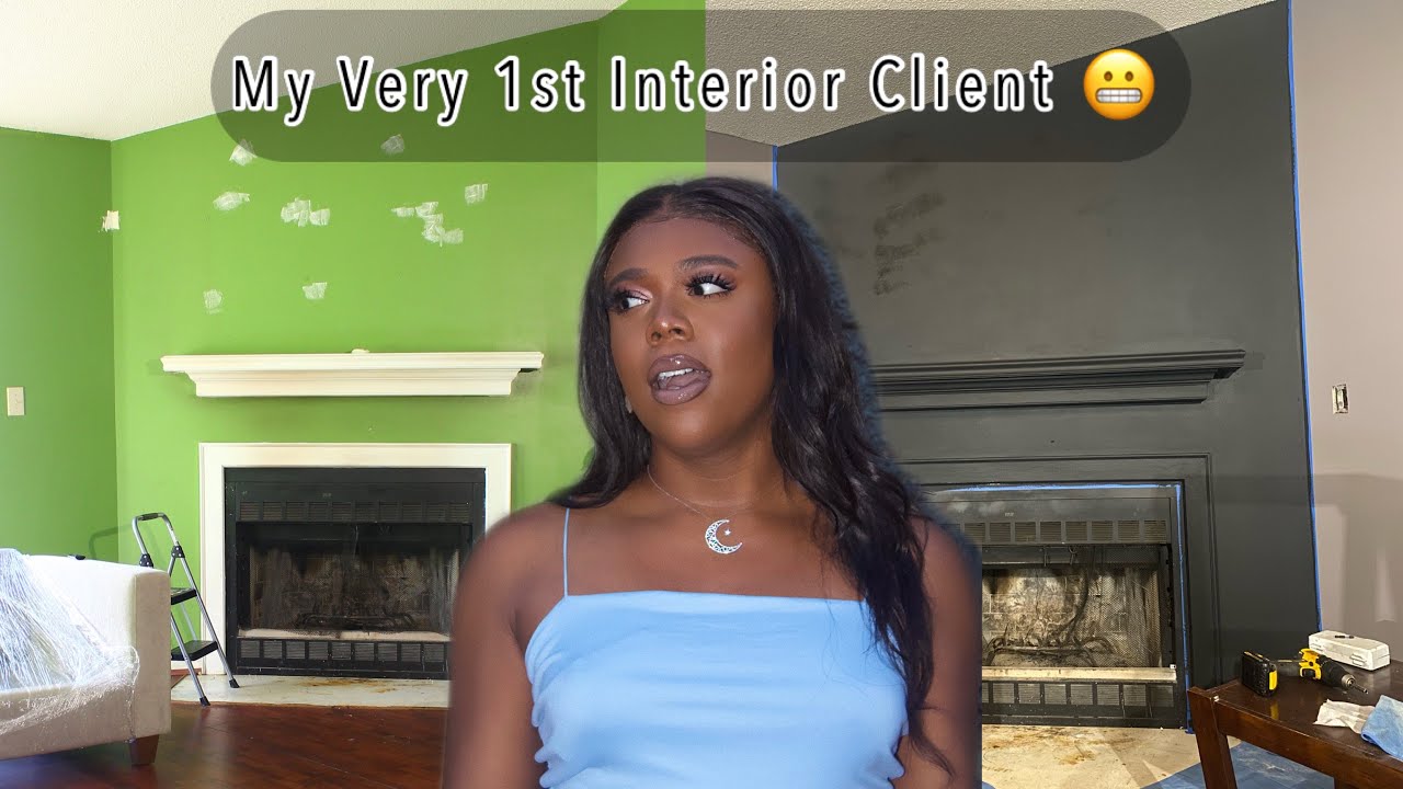 My First Client #BelcherEstate Livingroom Makeover | Kimberlee Adele - YouTube