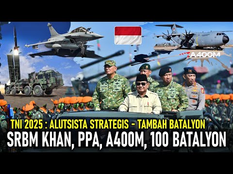 TNI 2025 : DARI ITBM KHAN HINGGA 100 BATALYON || RI BANGUN DAYA GENTAR |  OEF –2029