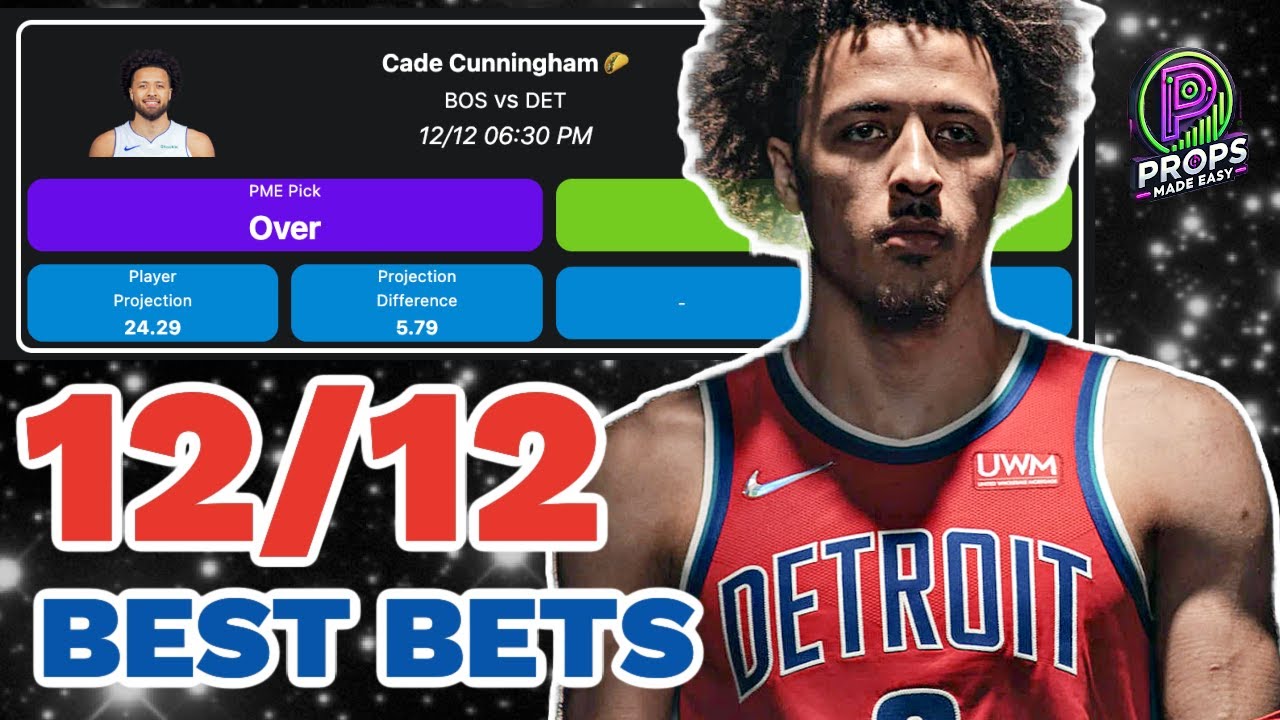 12/12 PrizePicks LOCKS - AFTERNOON LIVE SHOW - YouTube