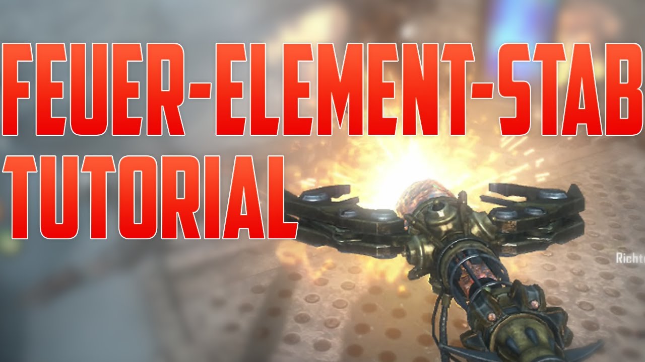 Feuer Element Stab Tutorial / Fire Staff Tutorial (Origins / Apocalypse ...