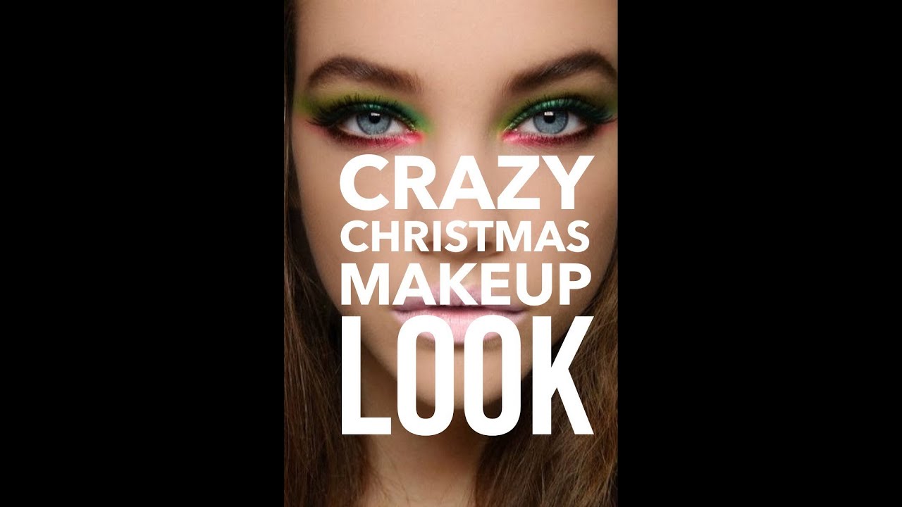 Crazy Christmas Makeup - YouTube