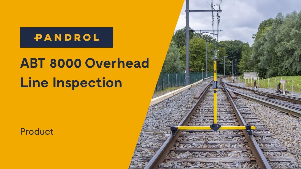 Pandrol ABT 8000 Overhead Line Inspection - YouTube