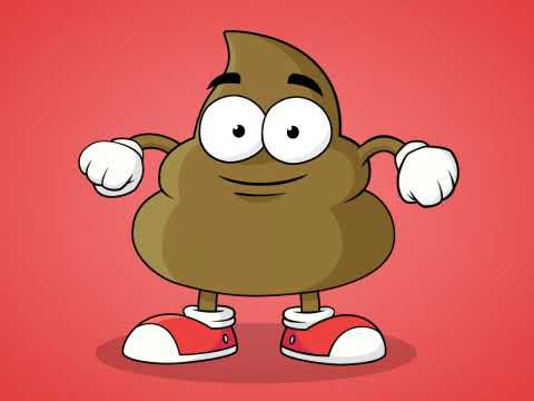 Smiling poop guy heavy - YouTube