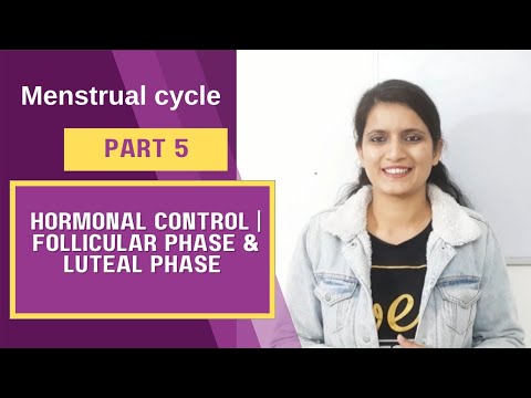 Hormonal control |follicular phase & Luteal phase |Menstrual cycle part ...