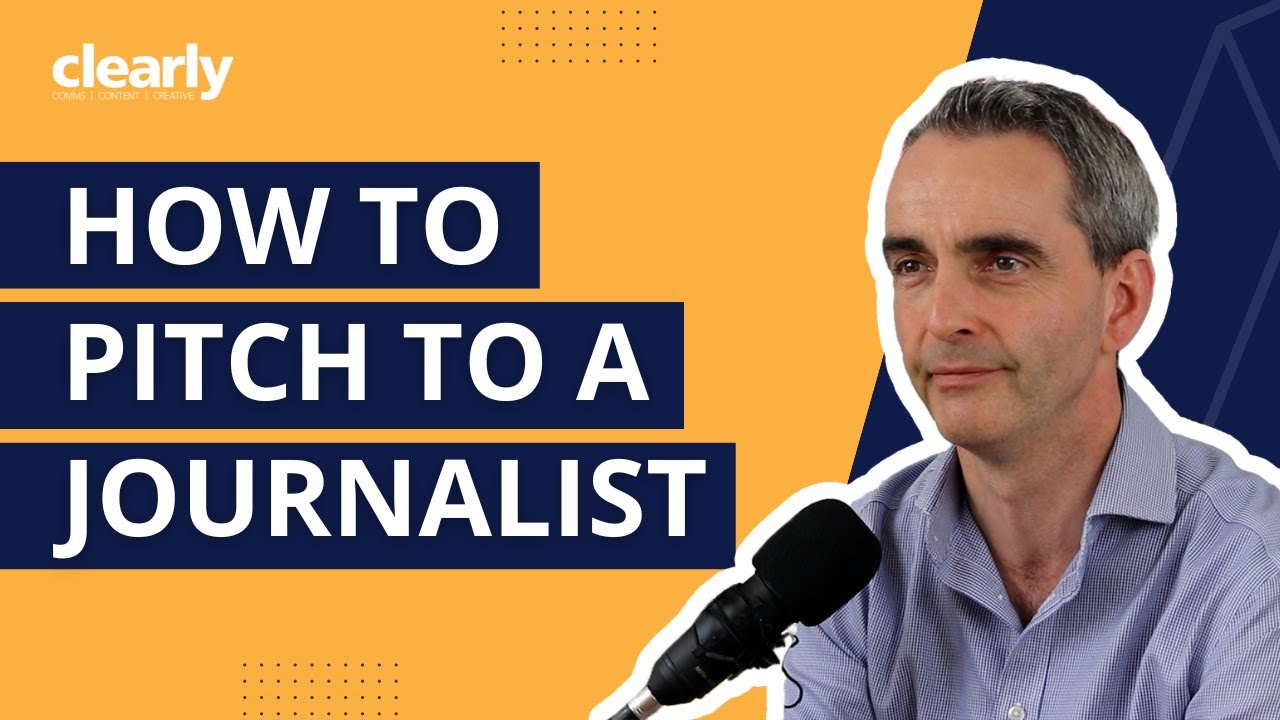 How should you pitch to a journalist? - YouTube