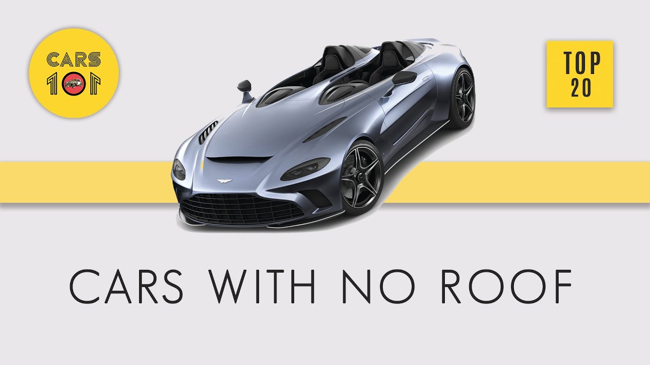 Top 20 Speedsters | Speedster Cars | Cars With No Roof | Cars 101 - YouTube