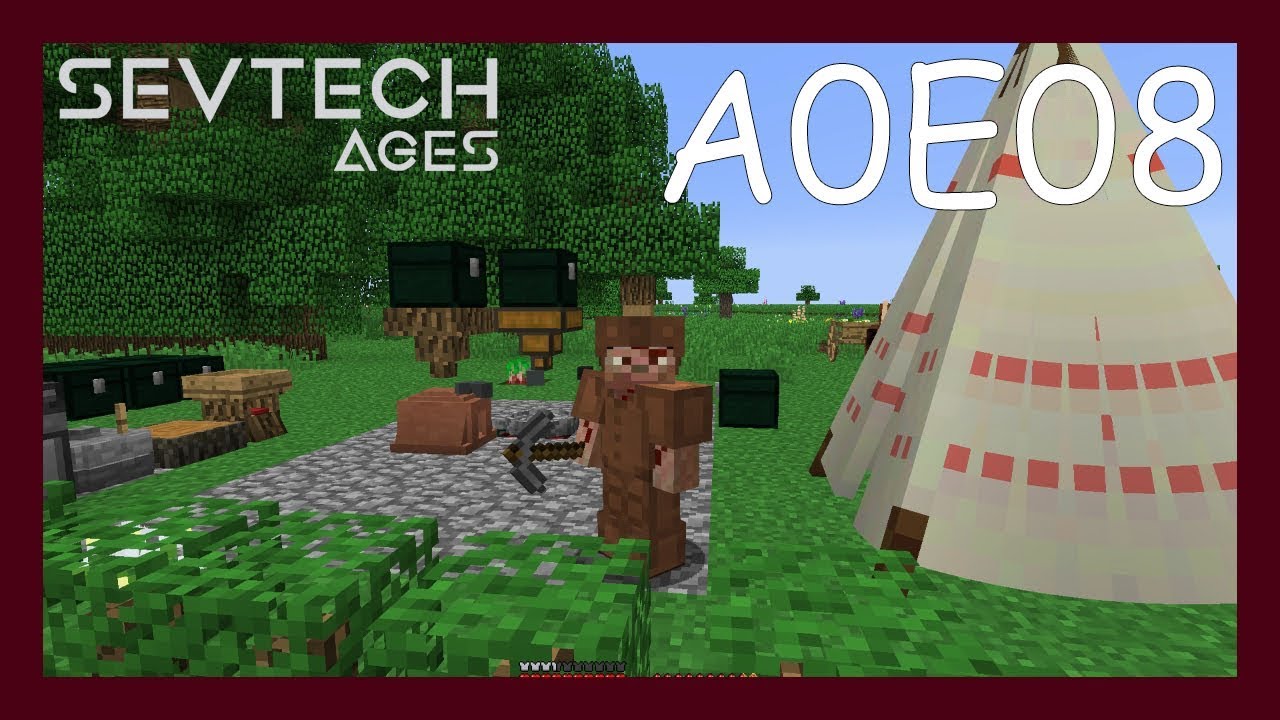 Sevtech Ages 3.11 Lets Play - Advanced primal chests and horse powered ...