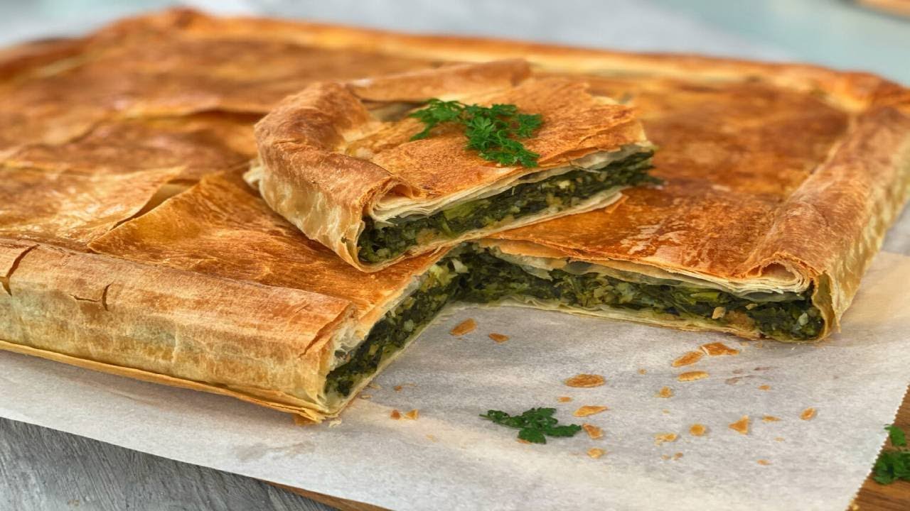 Πίτα με αρωματικά χόρτα, φέτα και χωριάτικο φύλλο | 15.12.2020 - YouTube