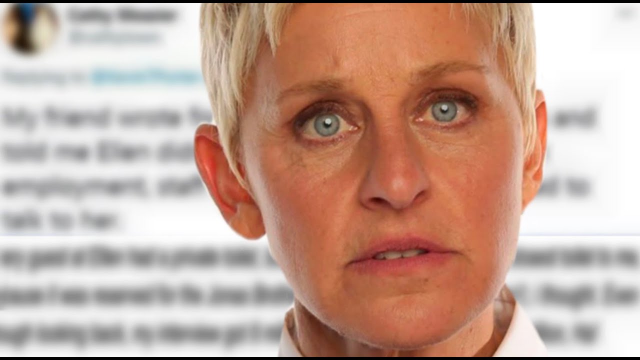 Ellen Degeneres Gets Called Out AGAIN! (this is bad) - YouTube