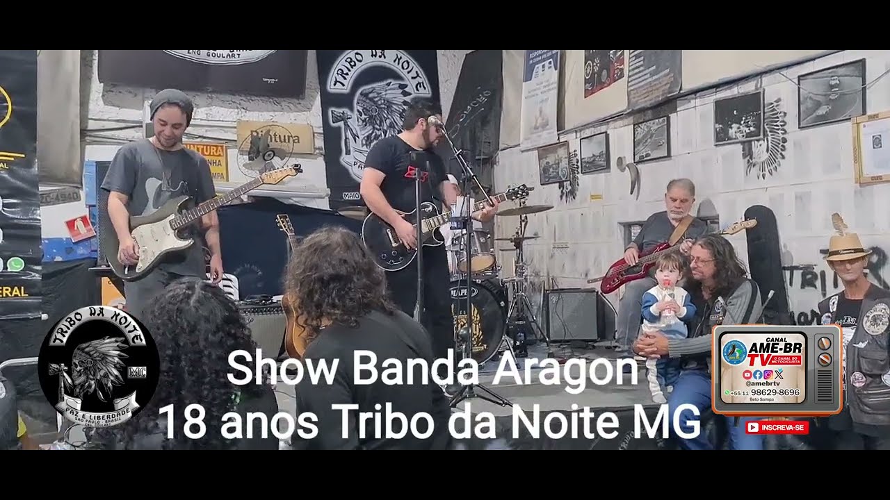 📺 (((AME-BR TV))) Informa: 1 - SHOW BANDA ARAGON NA FESTA DE 18 ANOS DA ...
