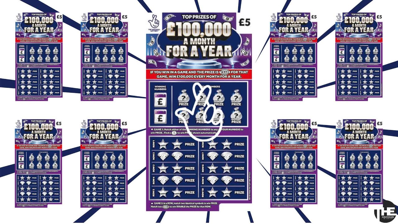 New Year, New Scratchcard Release '100K a Month for a Year' 4 Top ...