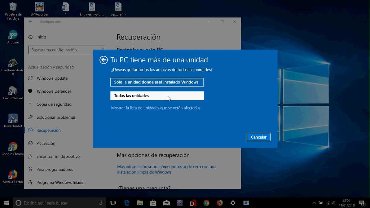 como formatear pc windows 10 facil y rapido 2019 - YouTube