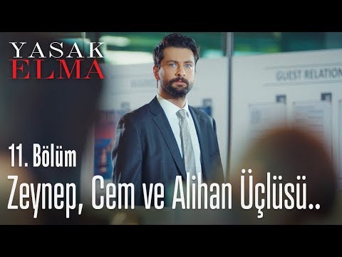 Zeynep, Cem ve Alihan üçlüsü.. - Yasak Elma 11. Bölüm