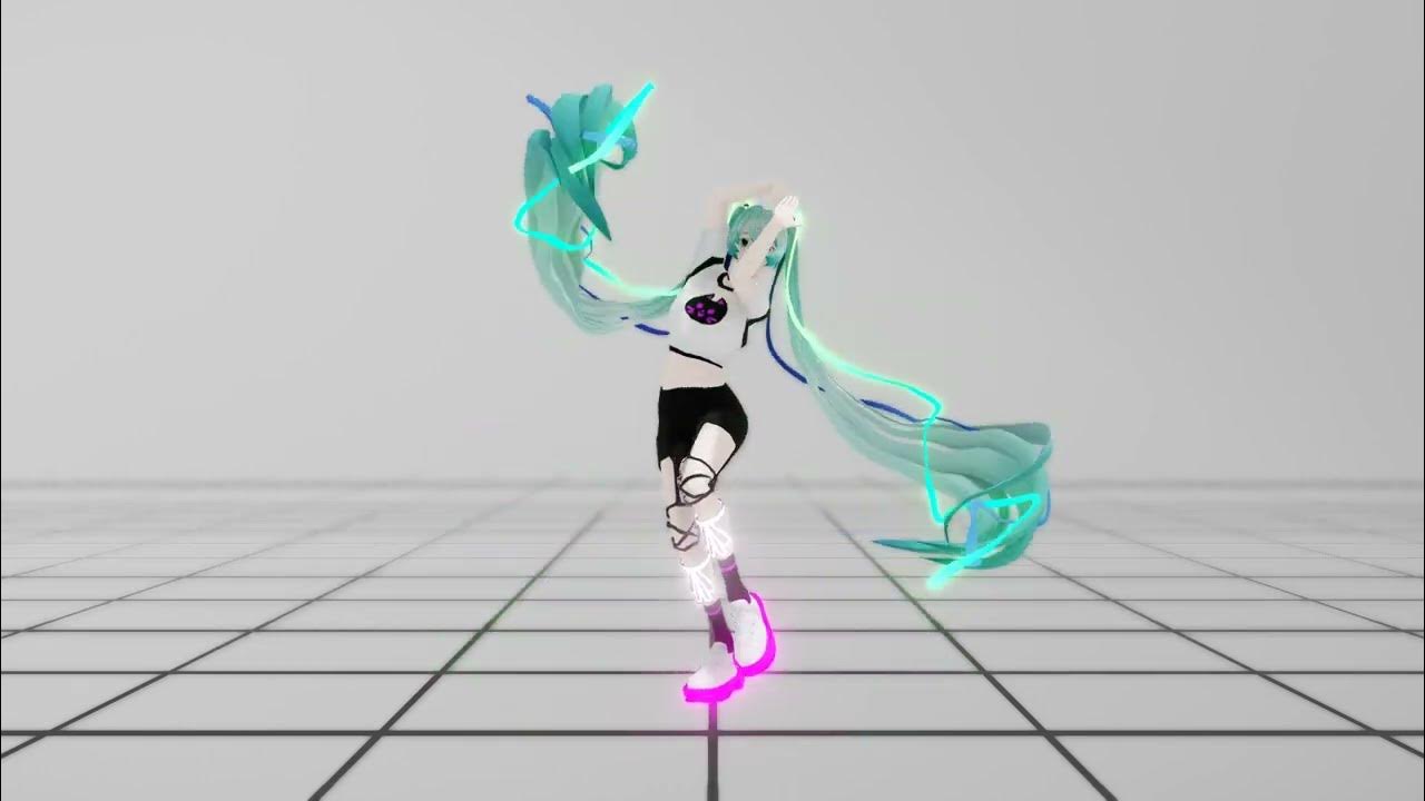 mmd Vroid Miku #vroid #mmd #mikumikudance #Miku - YouTube