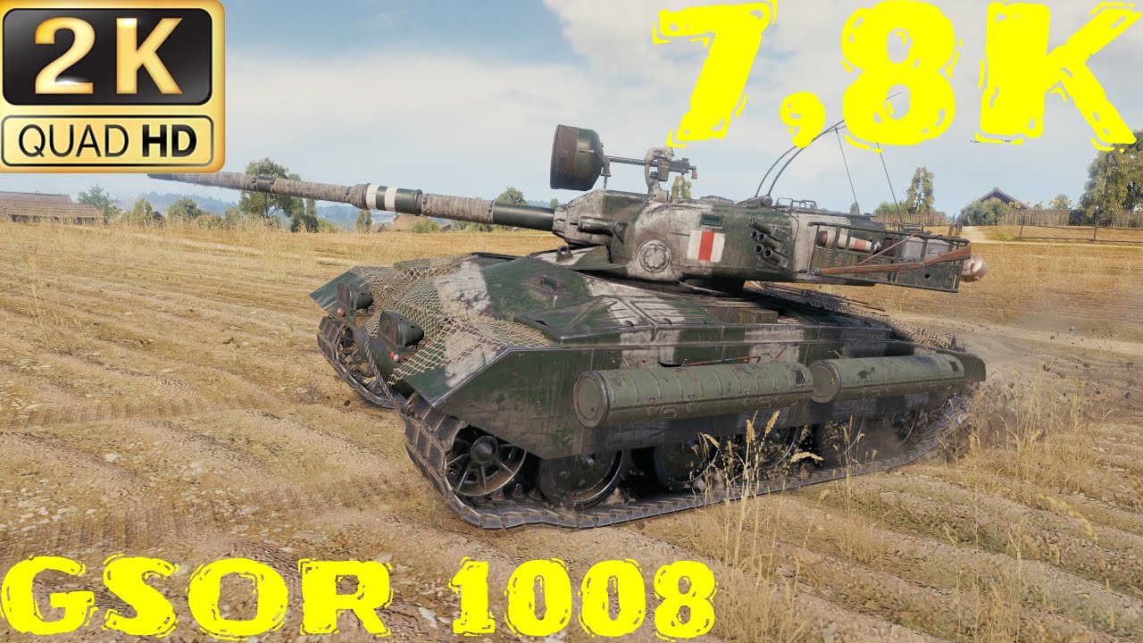 GSOR 1008• 7,8K DMG 6 KILLS • World of Tanks - YouTube