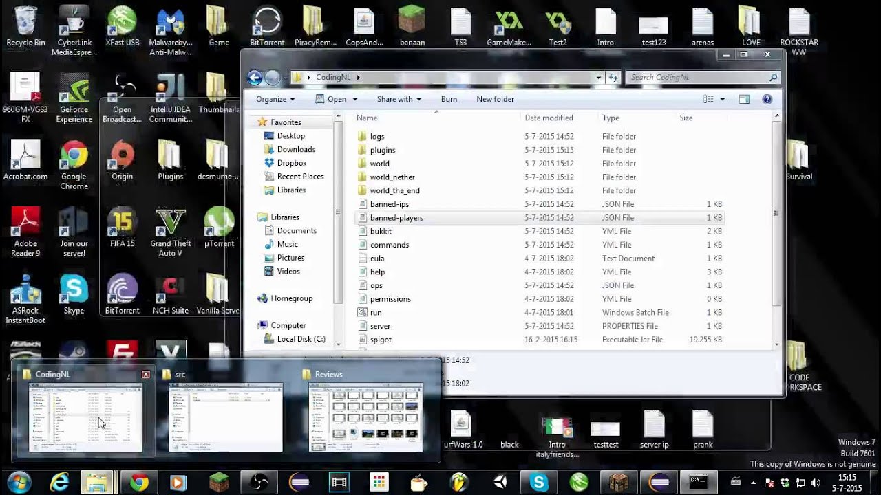 Spigot Coding ~ Episode 11 - System MOTD with command [DUTCH] - YouTube