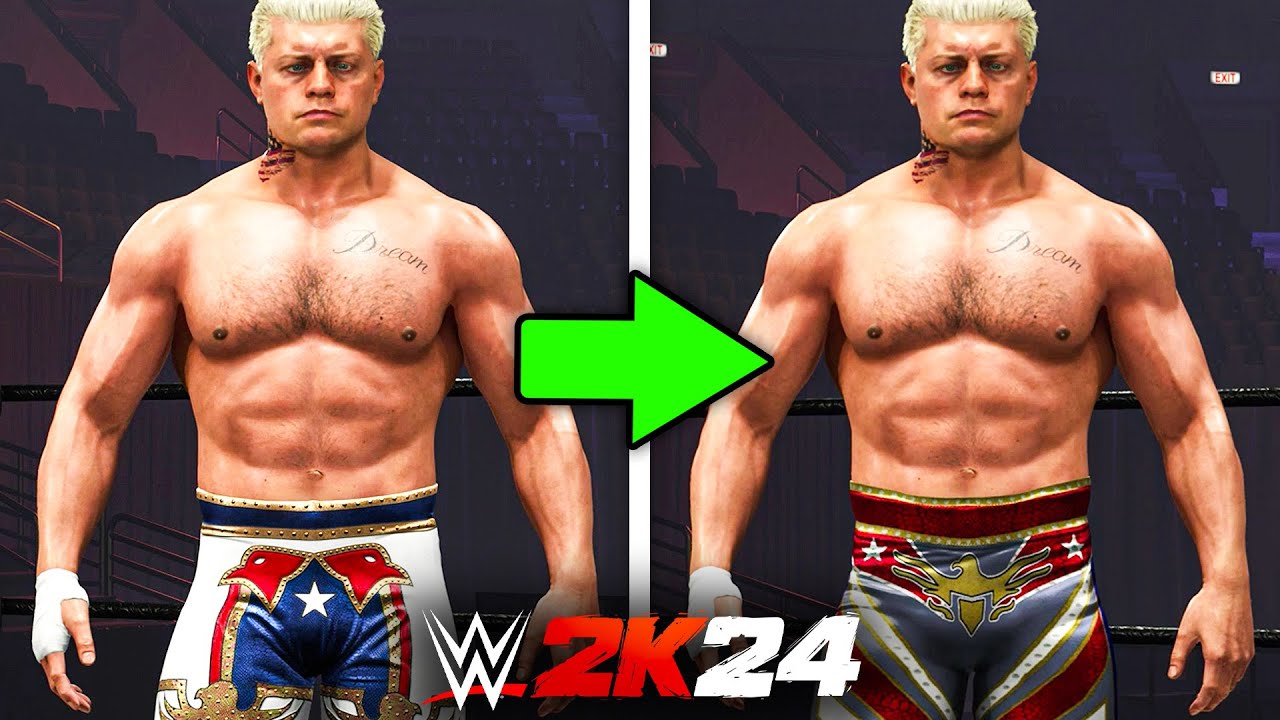 WWE 2K24 - How To Put Alternate Attires on ANY Superstar - YouTube