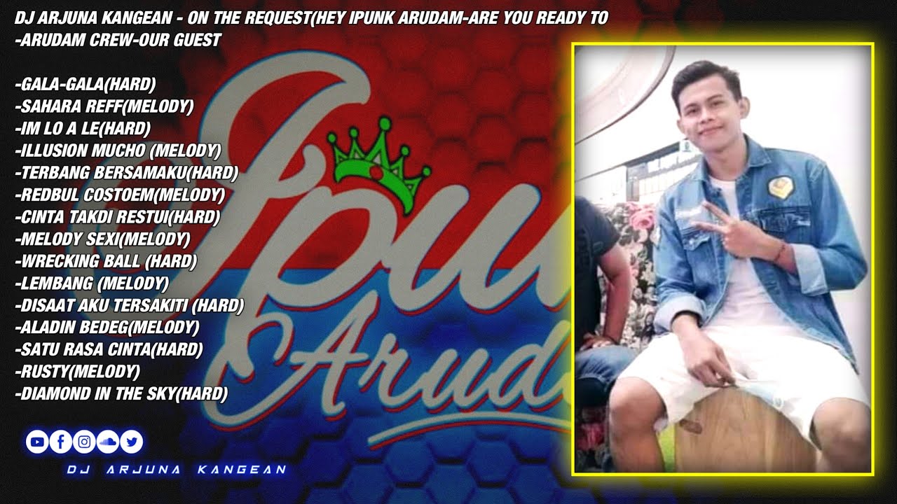 DJ ARJUNA KANGEAN - ON THE REQUEST HEY IPUNK ARUDAM-ARE YOU READY TO ARUDAM CREW-OUR GUEST - YouTube