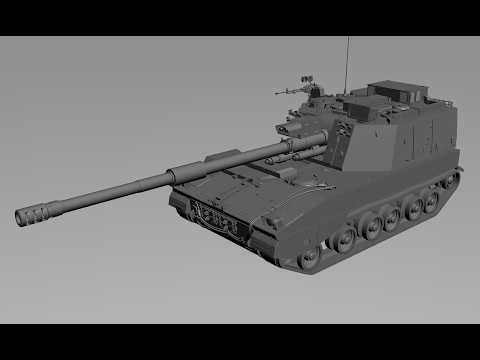 War Thunder - Upcoming Content - PLZ45 (Work in Progress)
