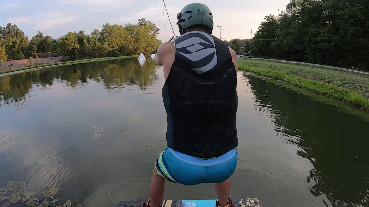 Cable Wakeboarding in St Louis- Jumping the gap - YouTube
