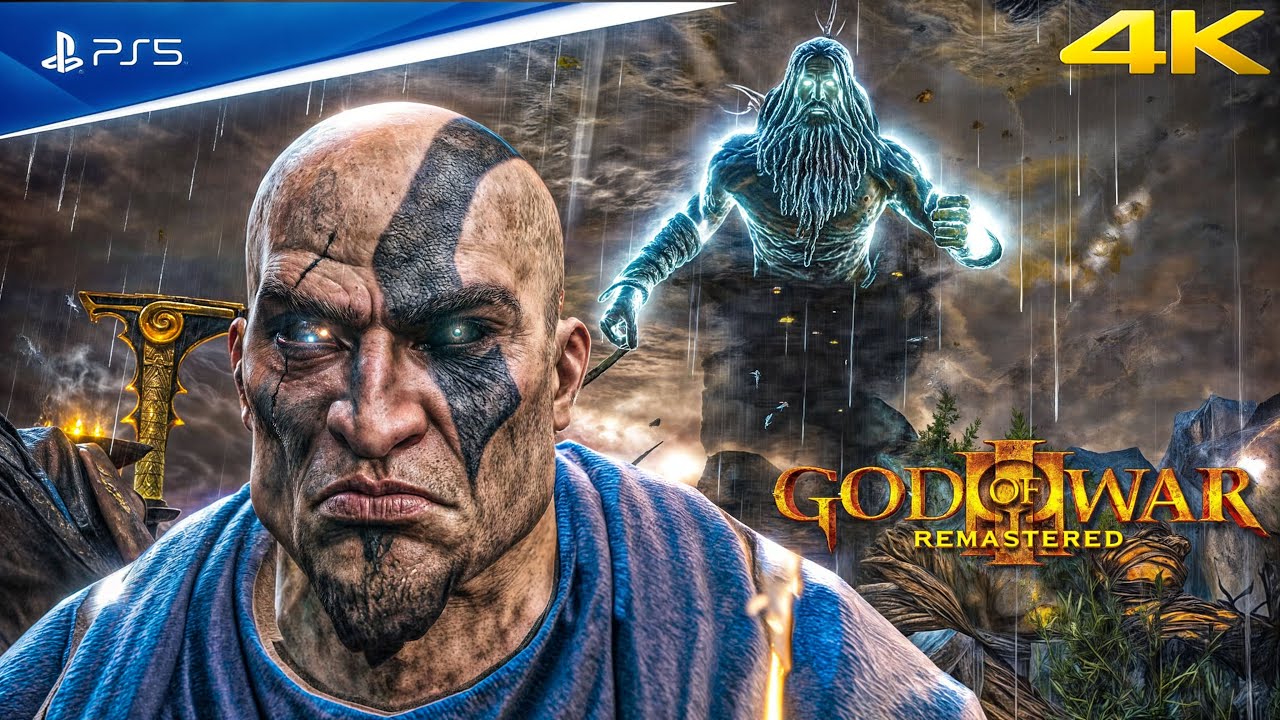 PS5 GOD OF WAR 3 REMASTERED - Kratos vs Zeus | ULTRA High Graphics ...