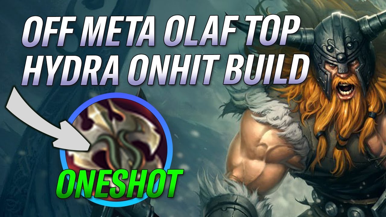 *NEW* OFF META OLAF TOP! HYDRA ON HIT BUILD! OLAF WILD RIFT GAMEPLAY ...
