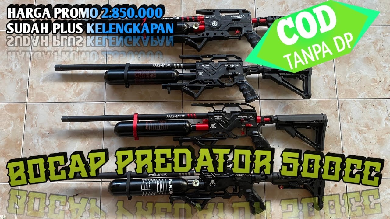 PCP BOCAP PREDATOR MONOLITE 500CC SEMI CNC HARGA PROMO SAMPAI 23 ...
