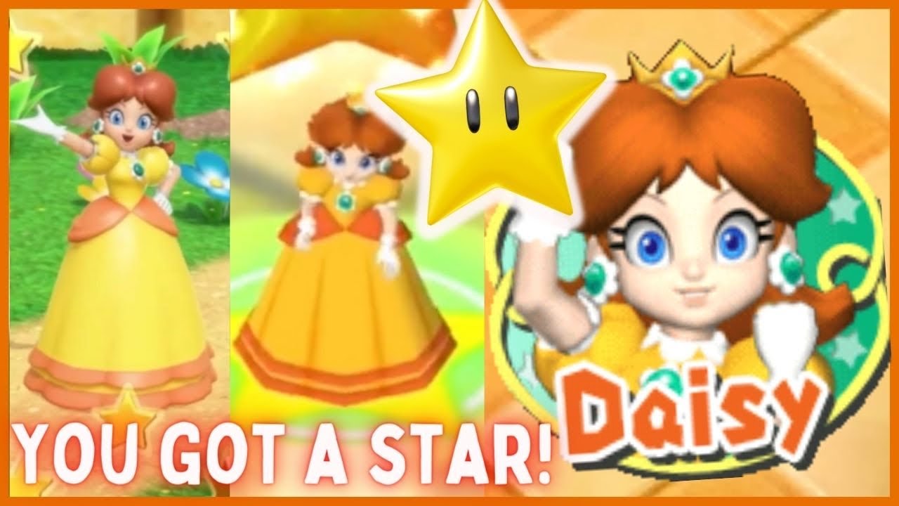 Mario Party Series | Compilation of Daisy Getting a Star - YouTube