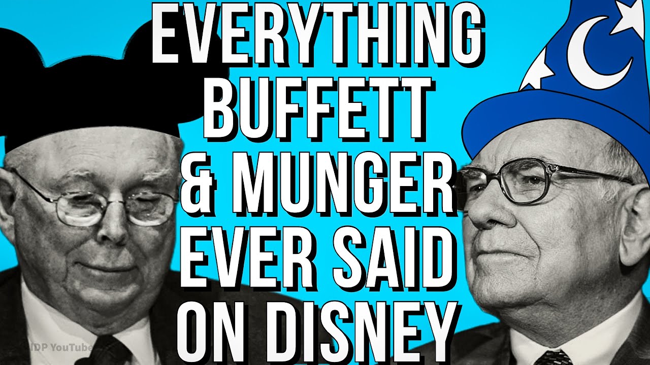 Everything Warren Buffett & Charlie Munger Ever said on Disney & ESPN ...