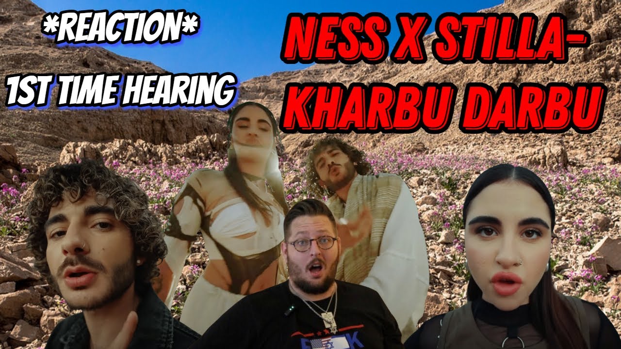 *1st Time Reaction* Ness X Stilla-Kharbu Darbu(Hebrew Rapper) נס X ...
