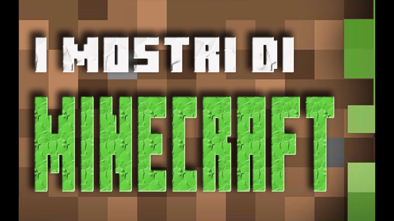 Andrea Rana - I mostri di Minecraft - YouTube