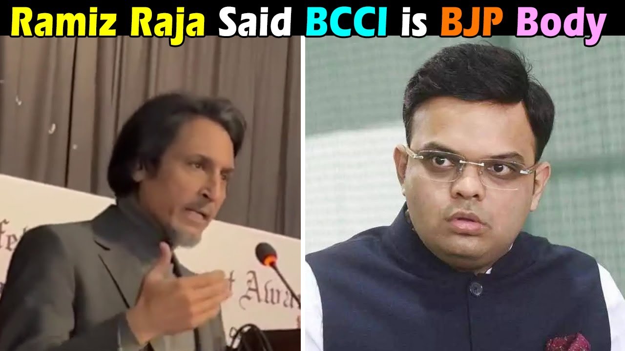 BCCI Mindset is from BJP said Rameez Raja PCB Ex Chairman - YouTube